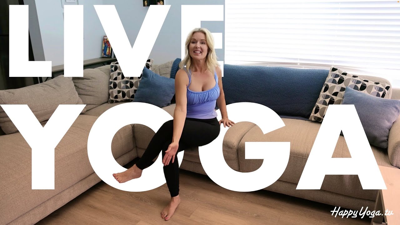 Chair Yoga to Relax & Refresh | 30 Minute Live Stream - Yoga Interest