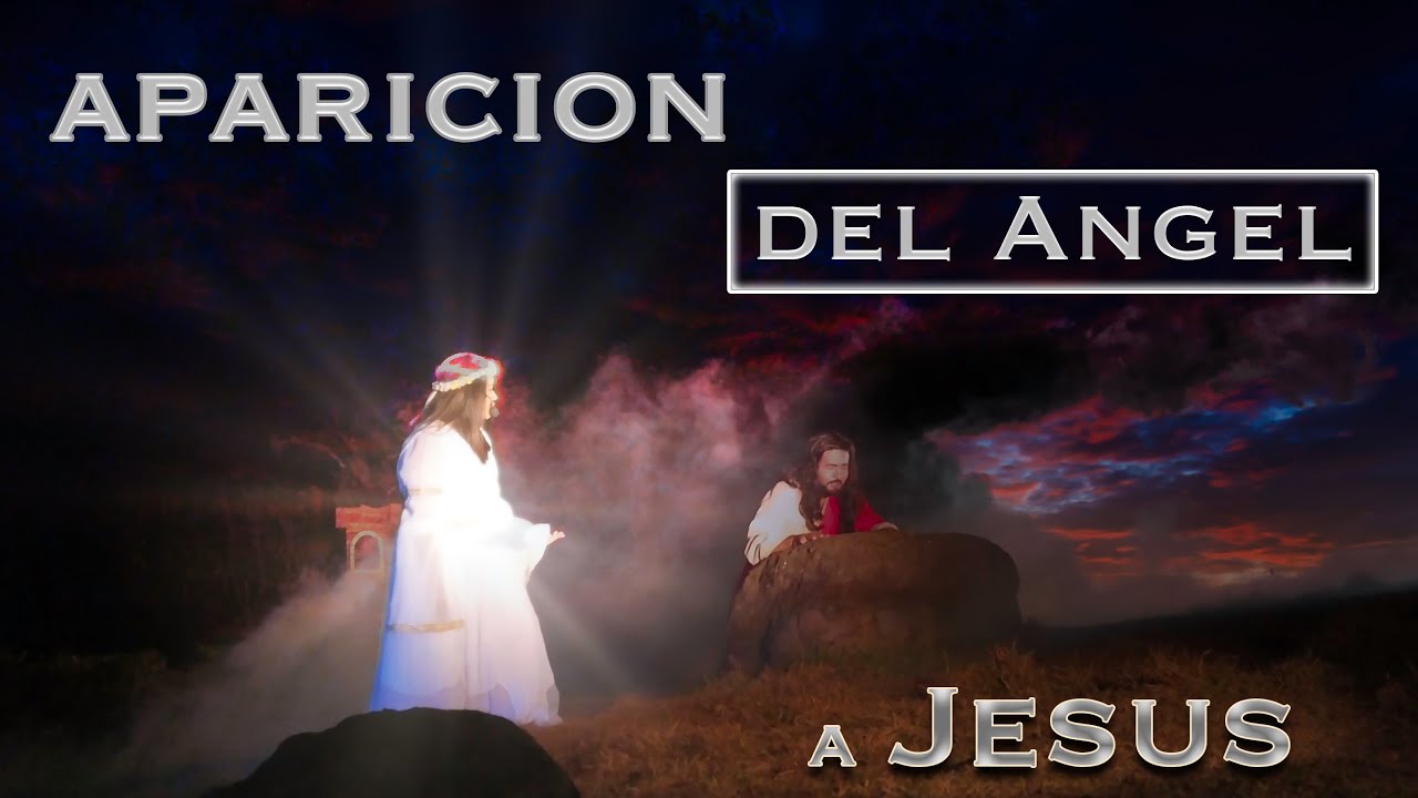 Drama de la Pasión de Cristo Montijo , aparición del Ángel a Jesús ...