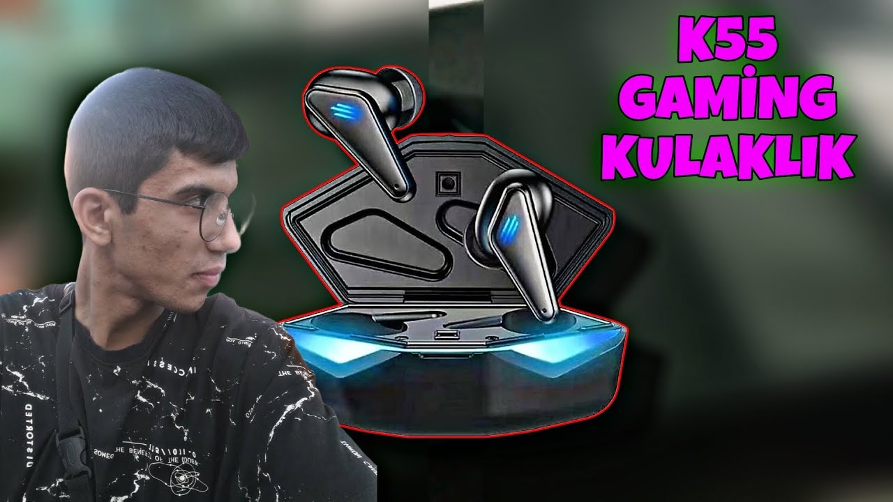K55 GAMİNG KULAKLIK İNCELEMESİ - YouTube