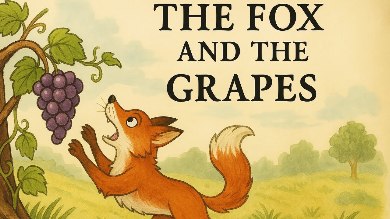 The Fox and the Grapes | Aesop’s Fable | A Clever Tale About Pride and ...