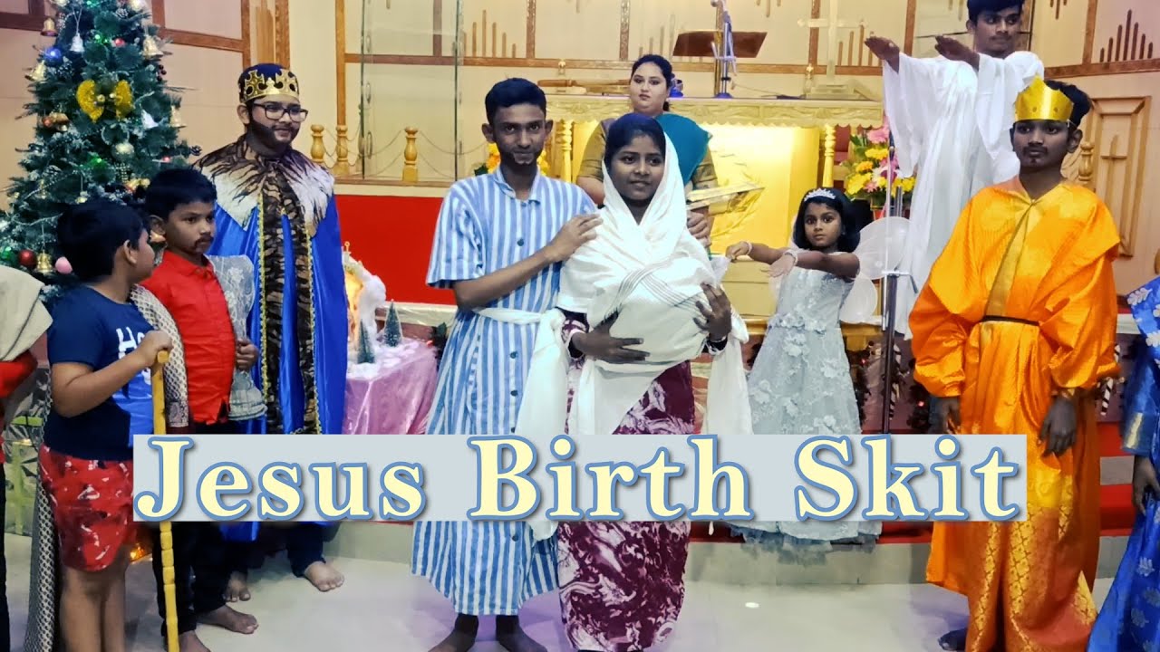 The birth of Jesus Christ Skit || Skit performance || Trinity Baptist ...