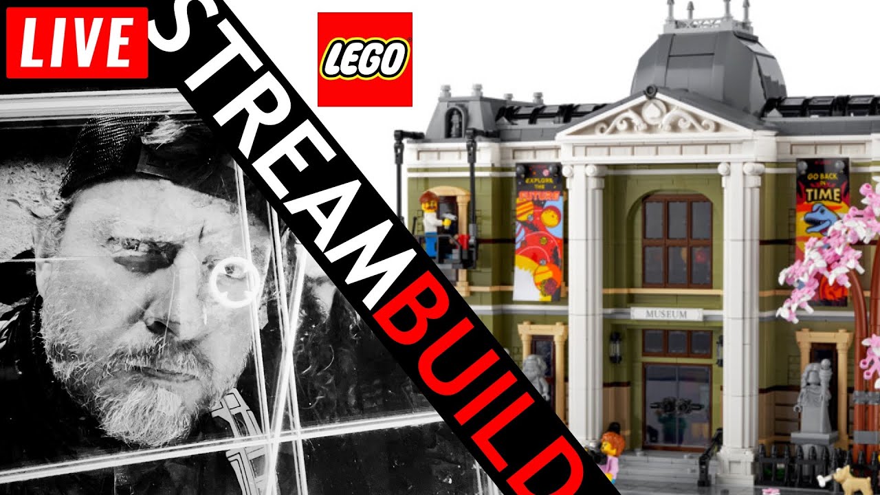 🔴 Building LEGO Natural History Museum (10326) Live! - YouTube
