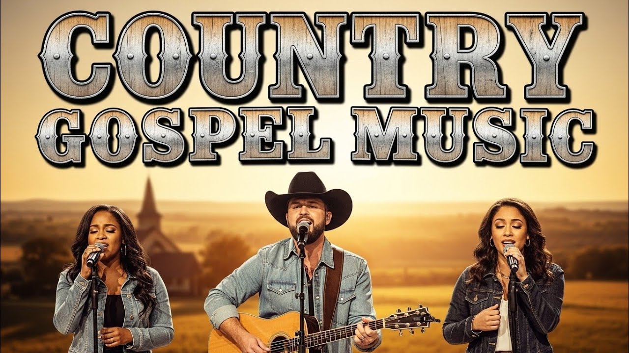 Country Gospel Music - Over The Mighty Waters -Lyrics Video / # ...