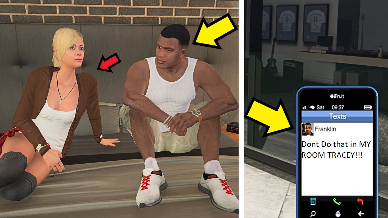 What Trevor And Tracey Do In Franklins Room In Gta 5 Youtube