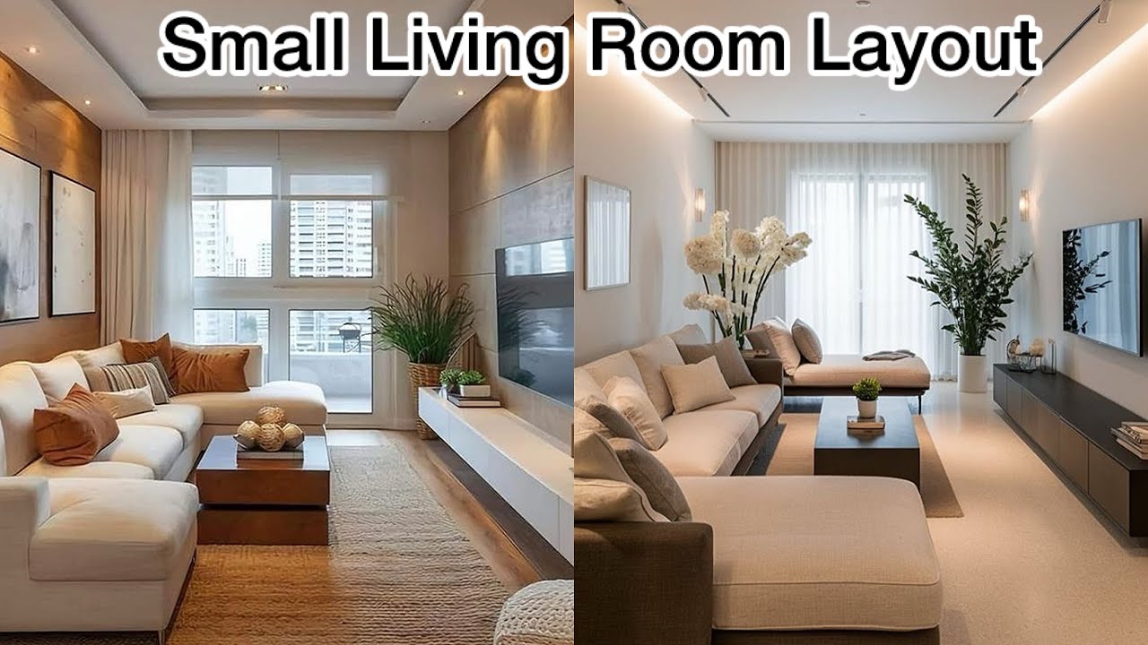 Small Living Room Layout Ideas to Maximize Space|Home Decor for Small ...