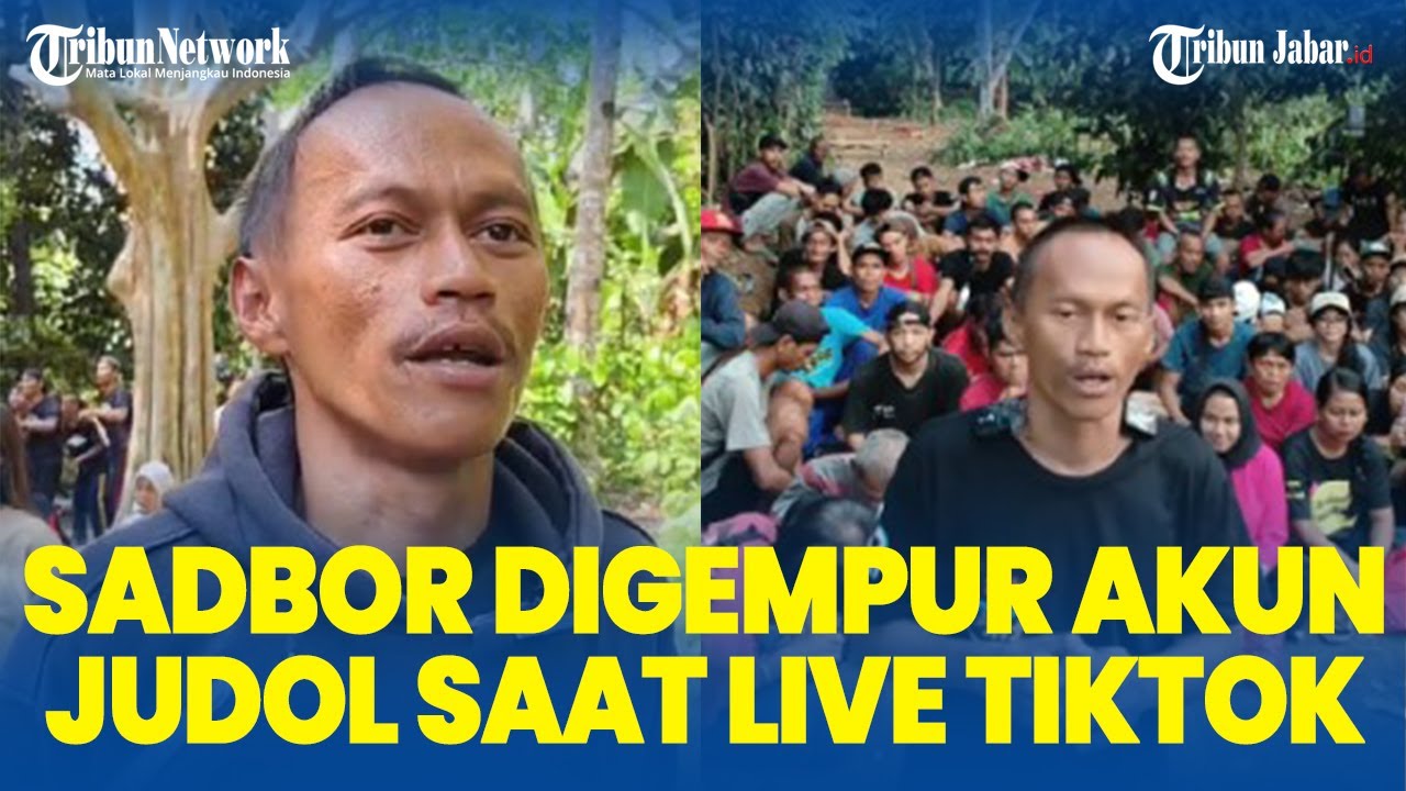 DALIH SADBOR DITAHAN JUDI ONLINE: 'Akun Promosi Judol Masuk ke Live ...