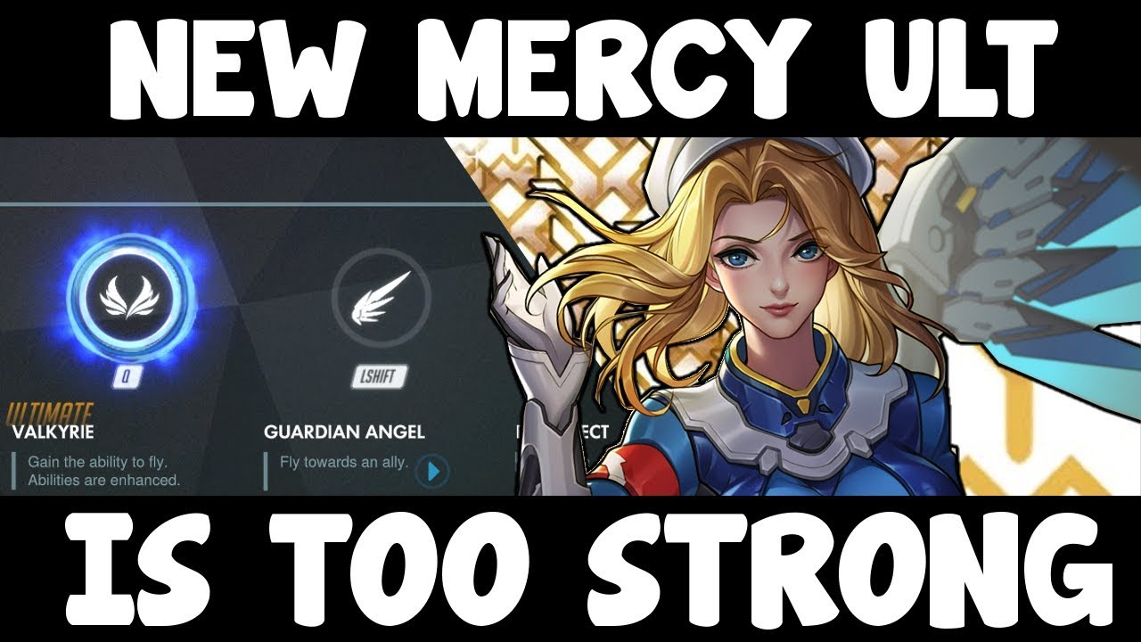 WHY SEASON 6 MERCY ULTIMATE BUFF IS OP | BUFFED MERCY REWORK UPDATE ...