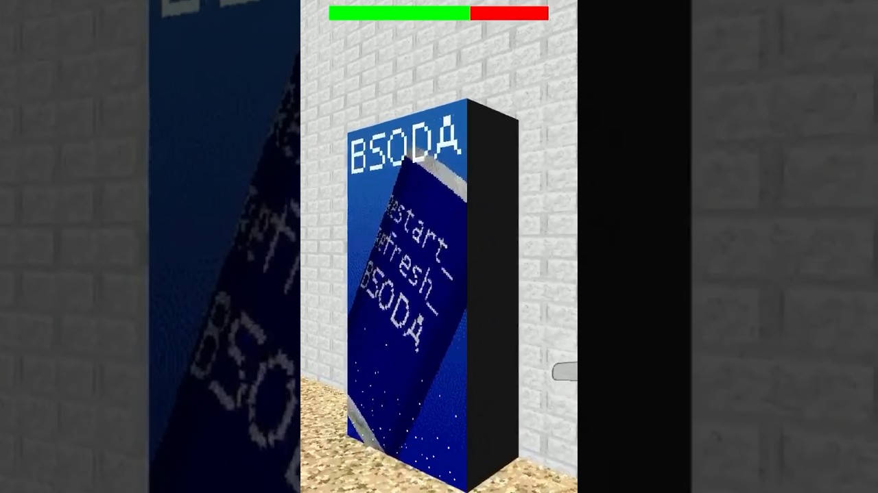 Get the Bsoda from the vending machine #baldi - YouTube