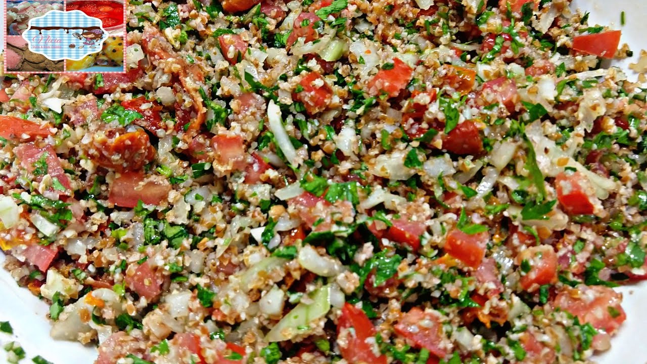 RECEITA PRÁTICA DE TABULE SIMPLES E DELICIOSA. #receitasnicia - YouTube