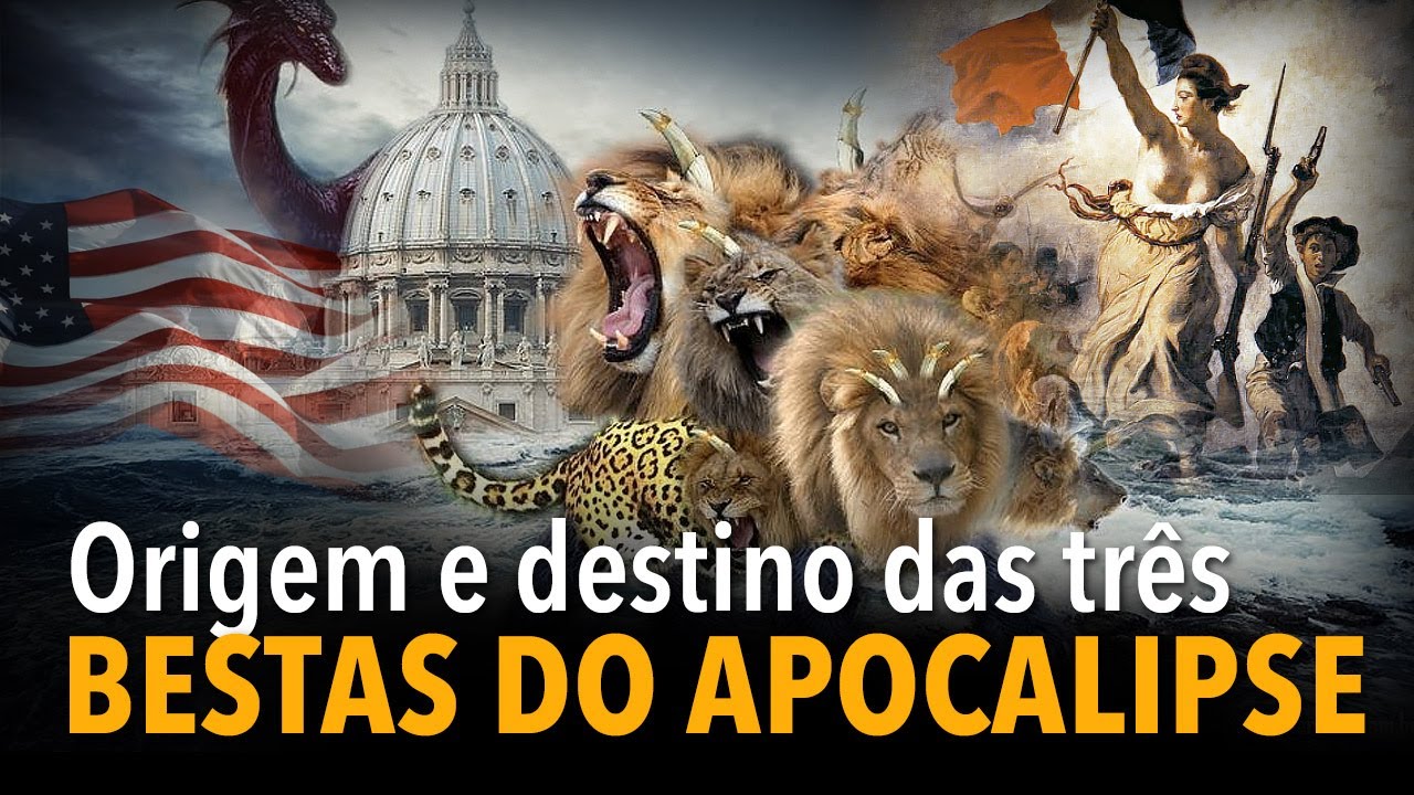 Origem e destino das três bestas do Apocalipse - YouTube