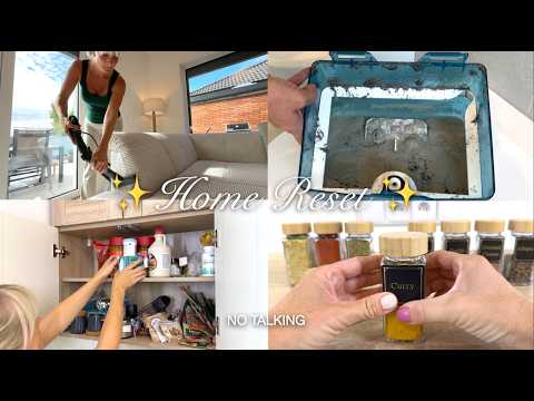 Satisfying Home Reset ✨ ASMR Cleaning Motivation | Sofa, Range Hood & Kitchen Organization