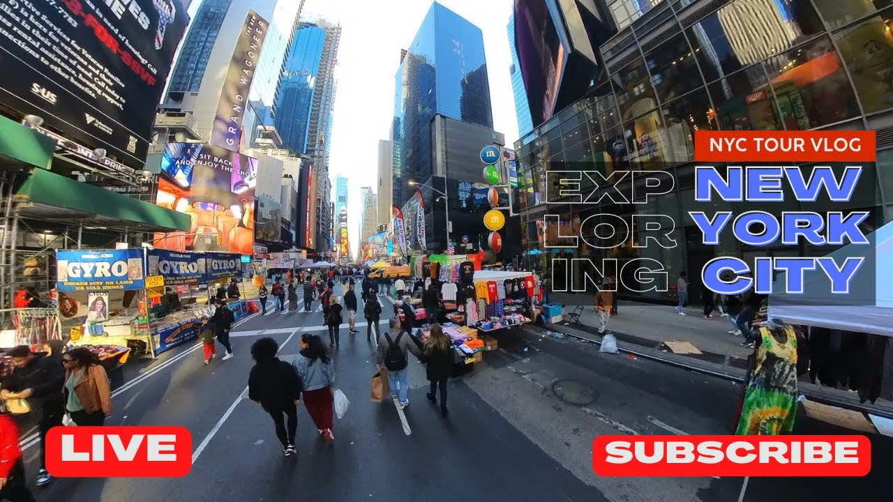 NYC Live 360 TV - Manhattan, Times Square, Broadway, 7th Ave & Central ...