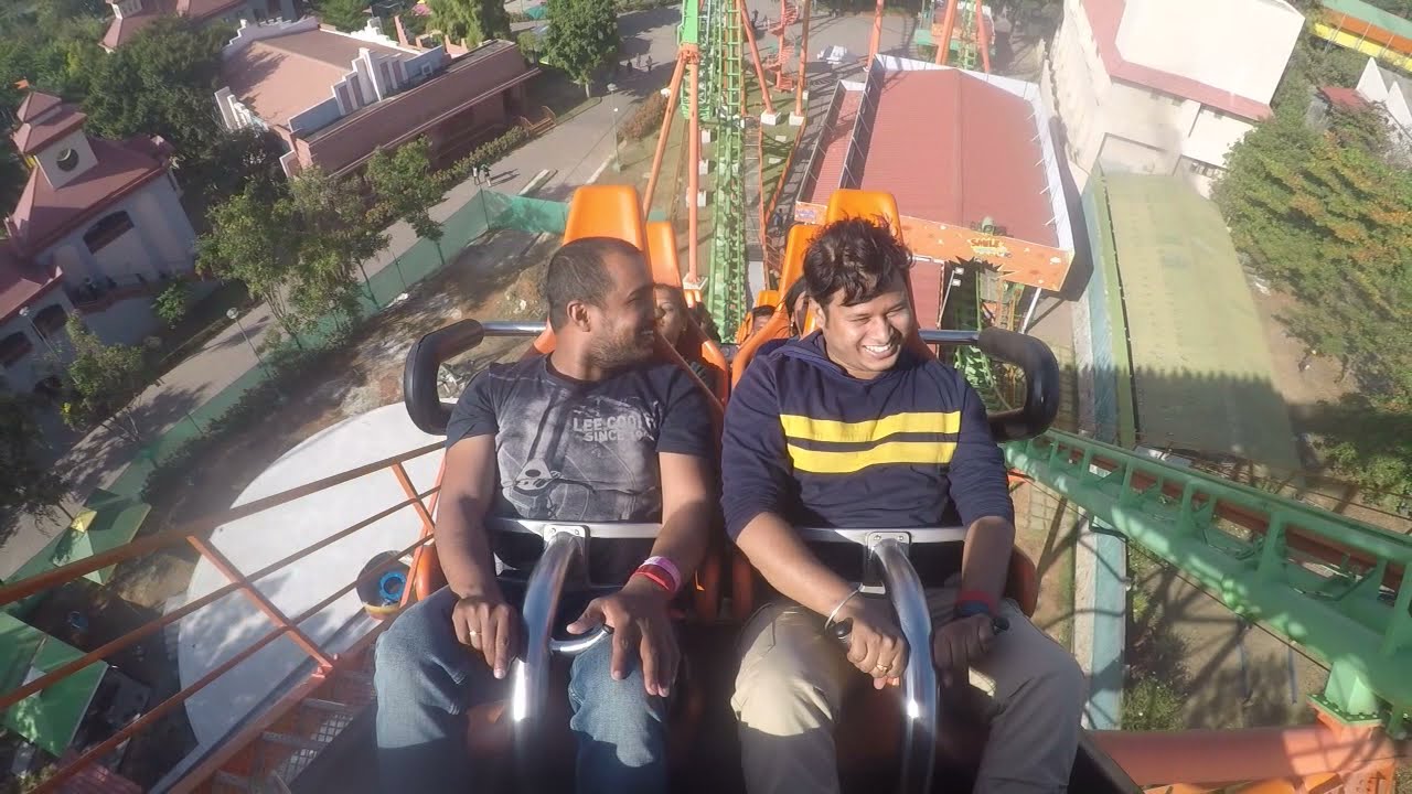 Wonderla Bangalore Recoil - India's First Reverse Looping Rollercoaster ...