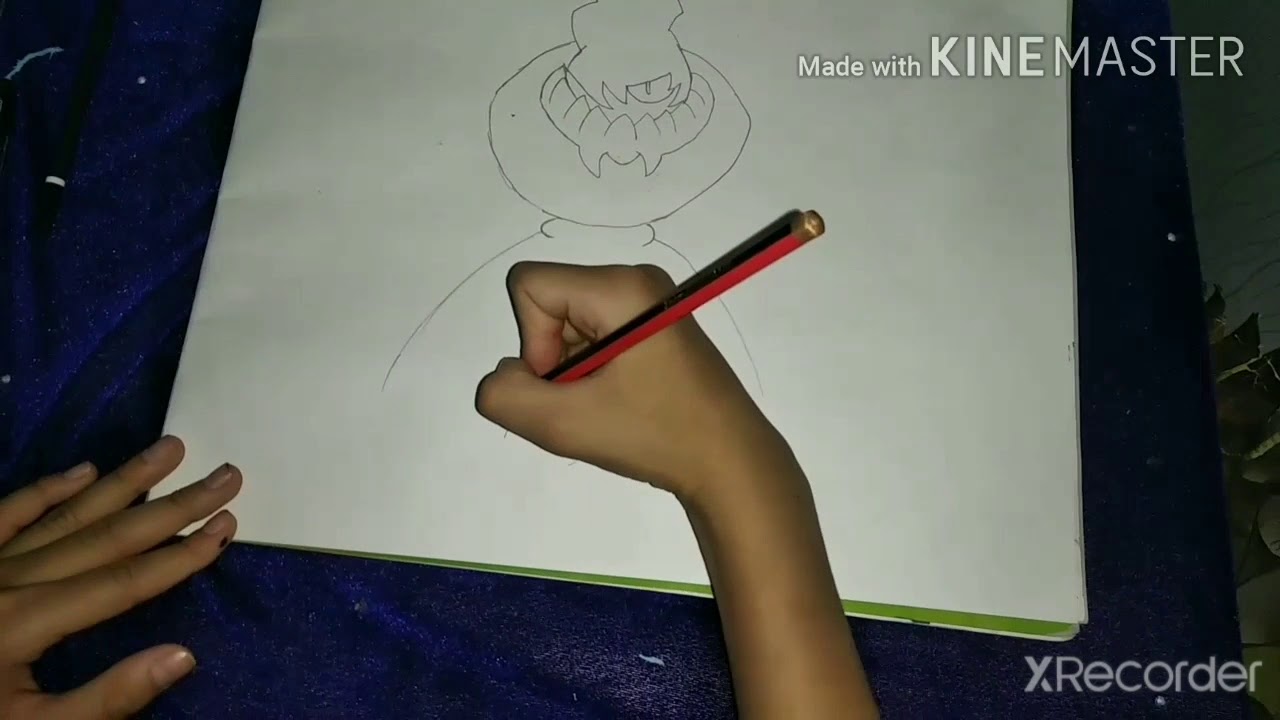 How to draw darkrai pokemon - YouTube