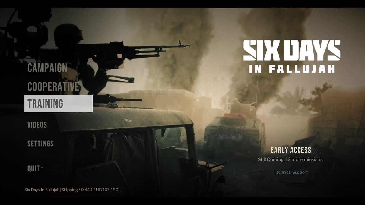 Six Days In Fallujah (Gameplay) Training Mission - YouTube