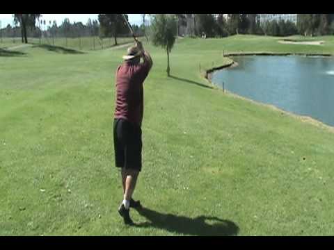 Art of throwing a golf club - YouTube