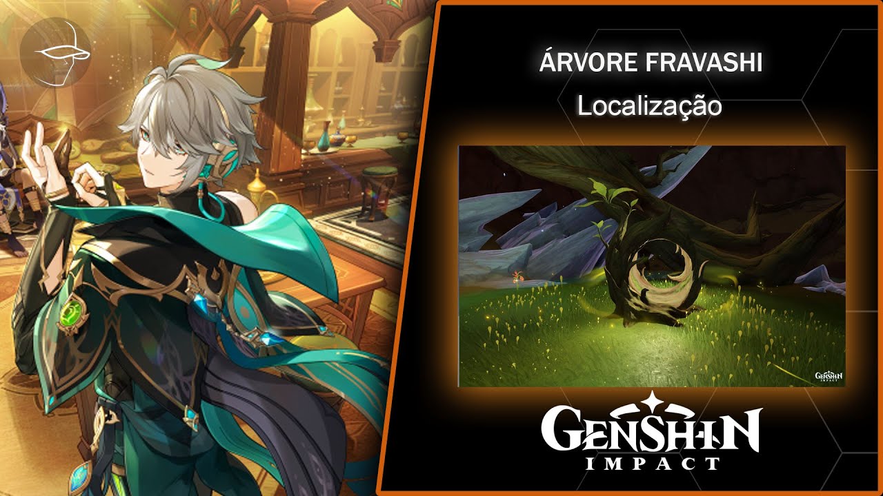 Árvore Fravashi Localização Genshin Impact - YouTube