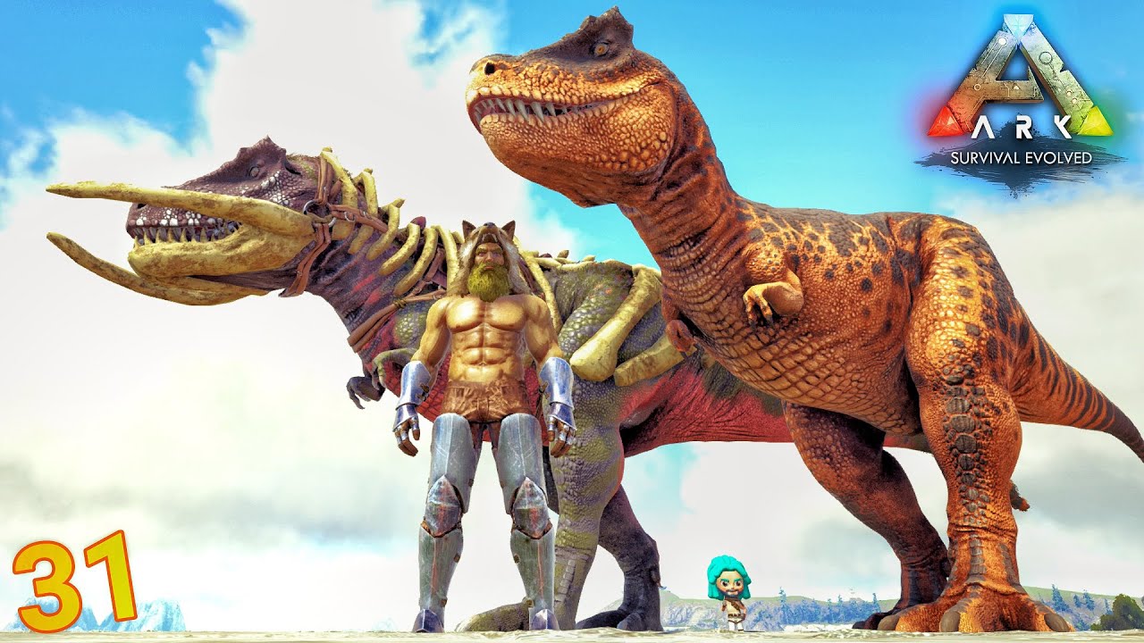 Taming Army Of Tarbosaurus 🔥🔥🔥 : ARK Caballus : ARK Survival Evolved ...