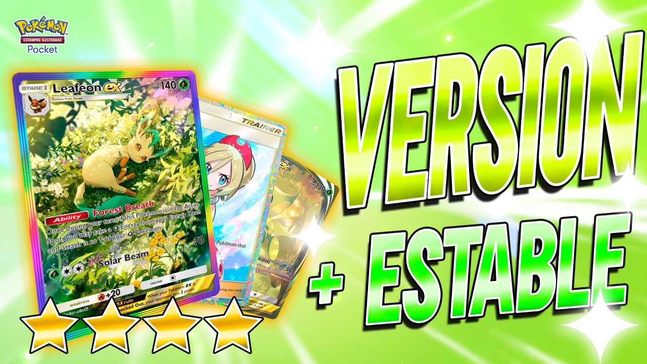 POKEMON TCG POCKET | !!! PROBAMOS AHORA LA VERSION DE CELEBI Y LEAFEON ...