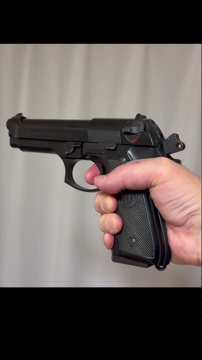MGC US M9 （ベレッタ M92F）モデルガン 発火 MGC US M9 (Beretta M92F) Model Gun Firing - YouTube