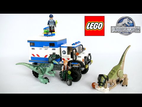 Jurassic World Raptor Rampage from LEGO - YouTube