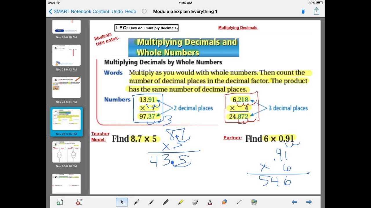 Module 5 Decimals - YouTube