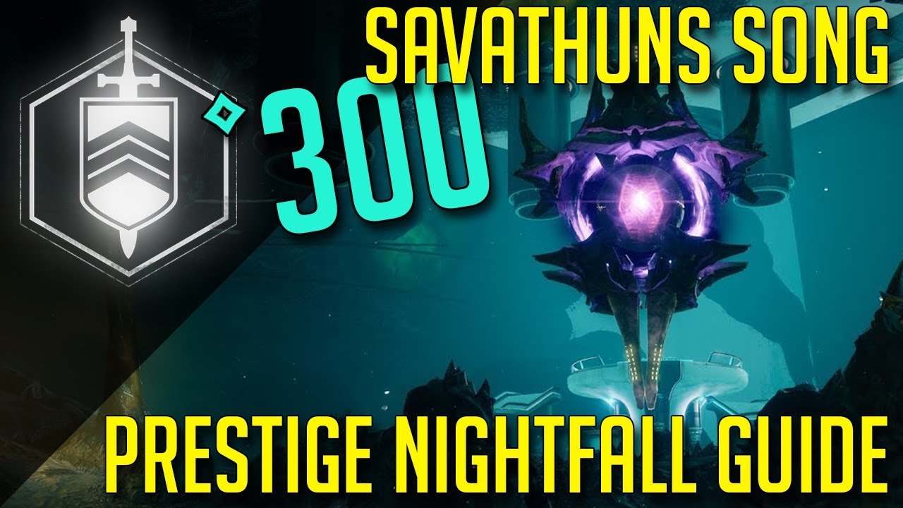 Destiny 2: Prestige Nightfall Guide - Savathun's Song (All Anomaly ...
