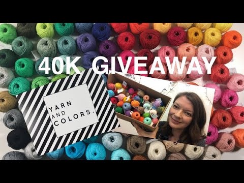 Ophelia Talks CROCHET 40K subscribers GIVEAWAY - YouTube