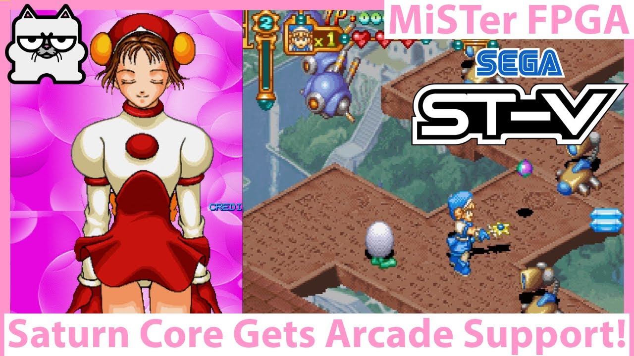 New MiSTer FPGA Core! Sega STV Arcade Support Is Here! In It's Infancy ...
