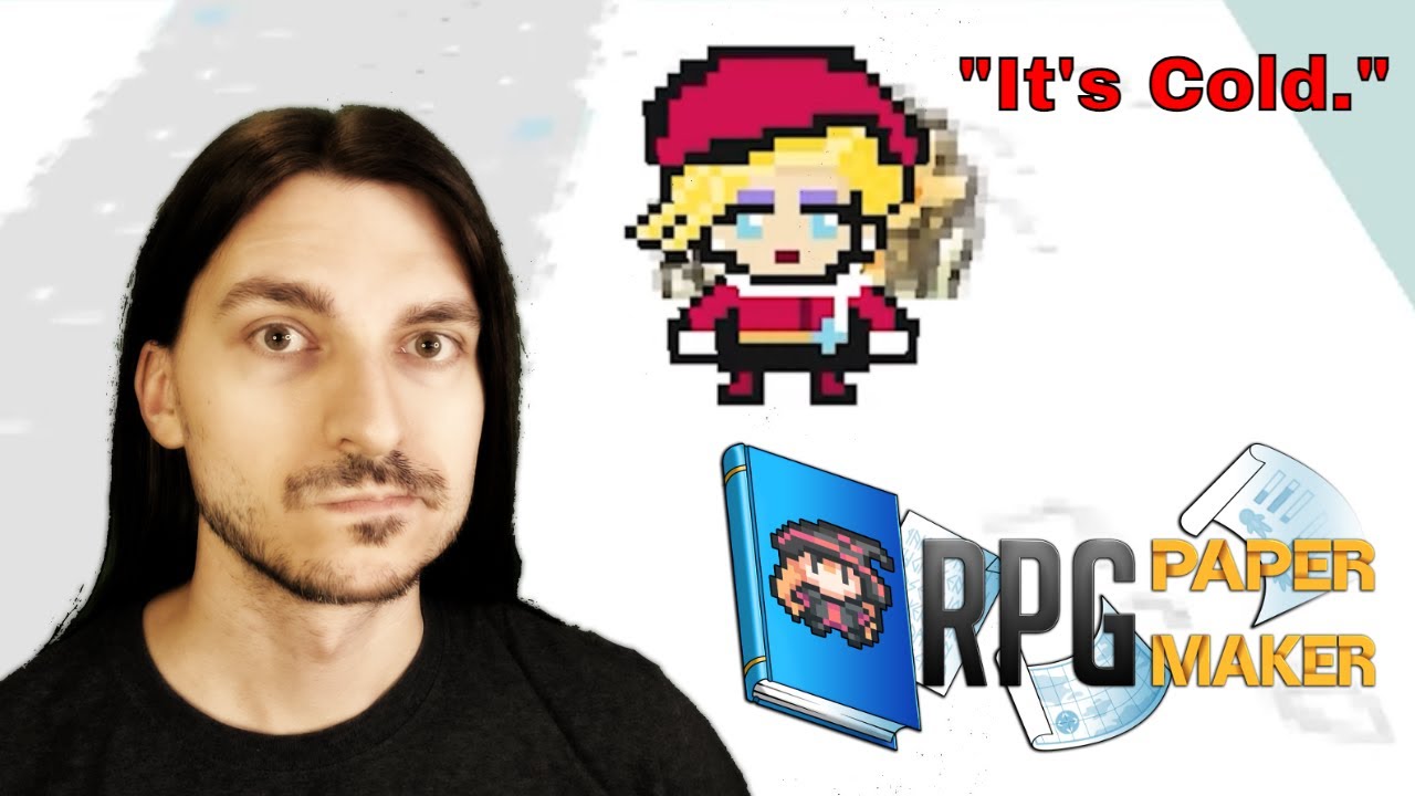 Casual and Quick Using RPG Paper Maker || A Winter Walk - YouTube