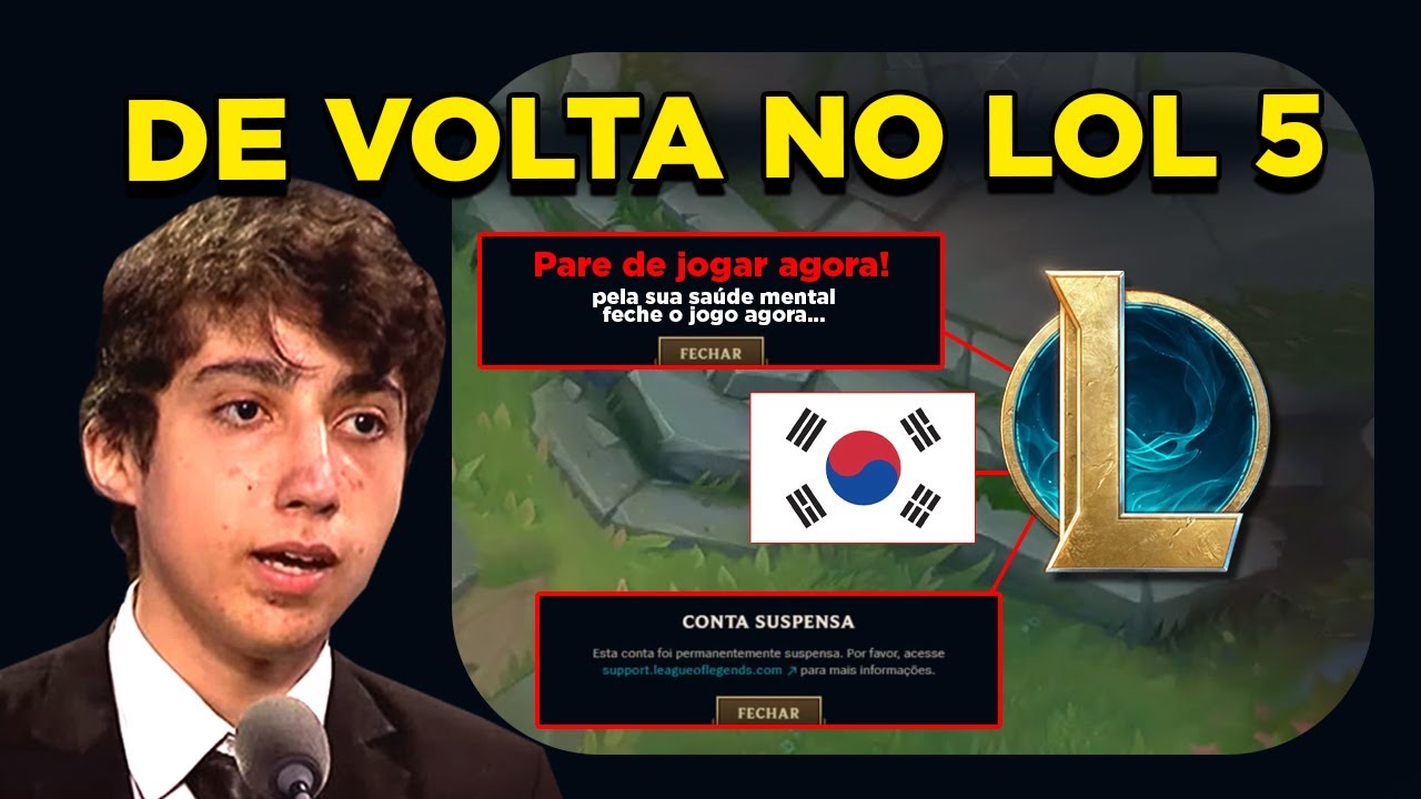 BRTT RECEBE AVISO NA COREIA, JEAN MAGO VAI VOLTAR PRO LOL 5 - LEAGUE OF LEGENDS - YouTube