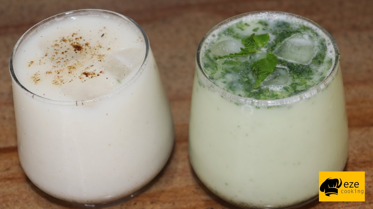 2 types of chaas recipe || Summer special Buttermilk recipe || Masala ...
