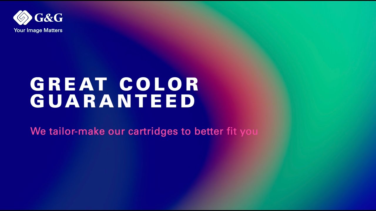 Great Color Guaranteed: We tailor-make our cartridges to better fit you ...