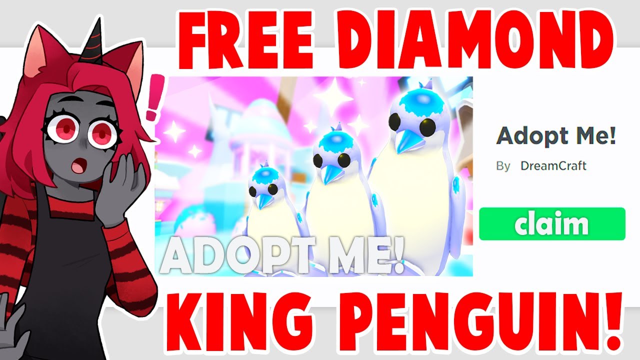How to get a **FREE DIAMOND KING PENGUIN** in Adopt Me! (Roblox) - YouTube