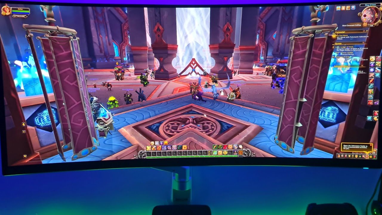 World of Warcraft: Shadowlands - AW3423DW - ULTRAWIDE OLED - i9-12900K ...