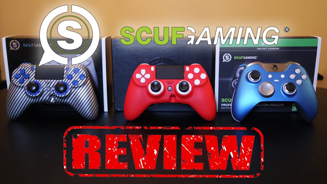 SCUF PS4 IMPACT and SCUF ELITE Xbox One Controllers Review - YouTube