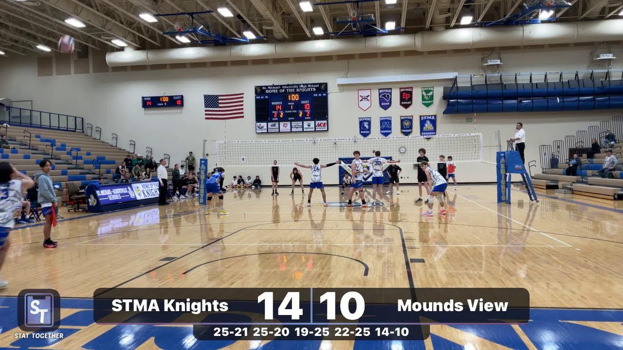 STMA Knights vs Mounds View - Varsity - YouTube