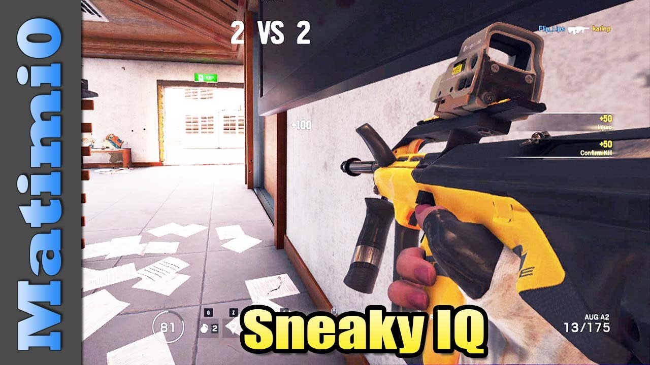 Sneaky IQ - Rainbow Six Siege - YouTube