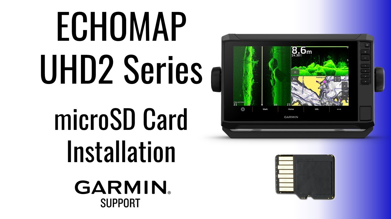 ECHOMAP UHD2 Series | microSD™ Card Installation | Garmin Support - YouTube