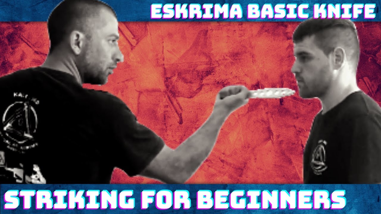 Eskrima Basic Knife Striking Techniques for Beginners - YouTube