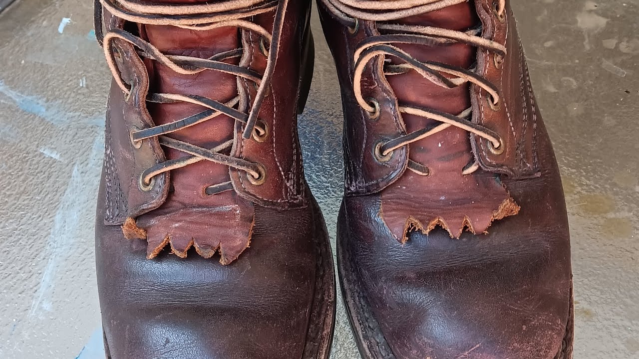 Whites Boots.How to clean and remove shoe polish from Whites Boots ...