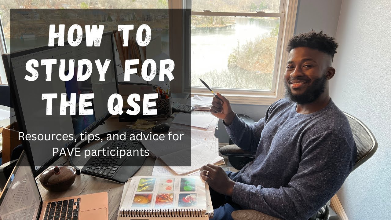 Studying for the Qualifying Science Exam (QSE) | PAVE Program for ...