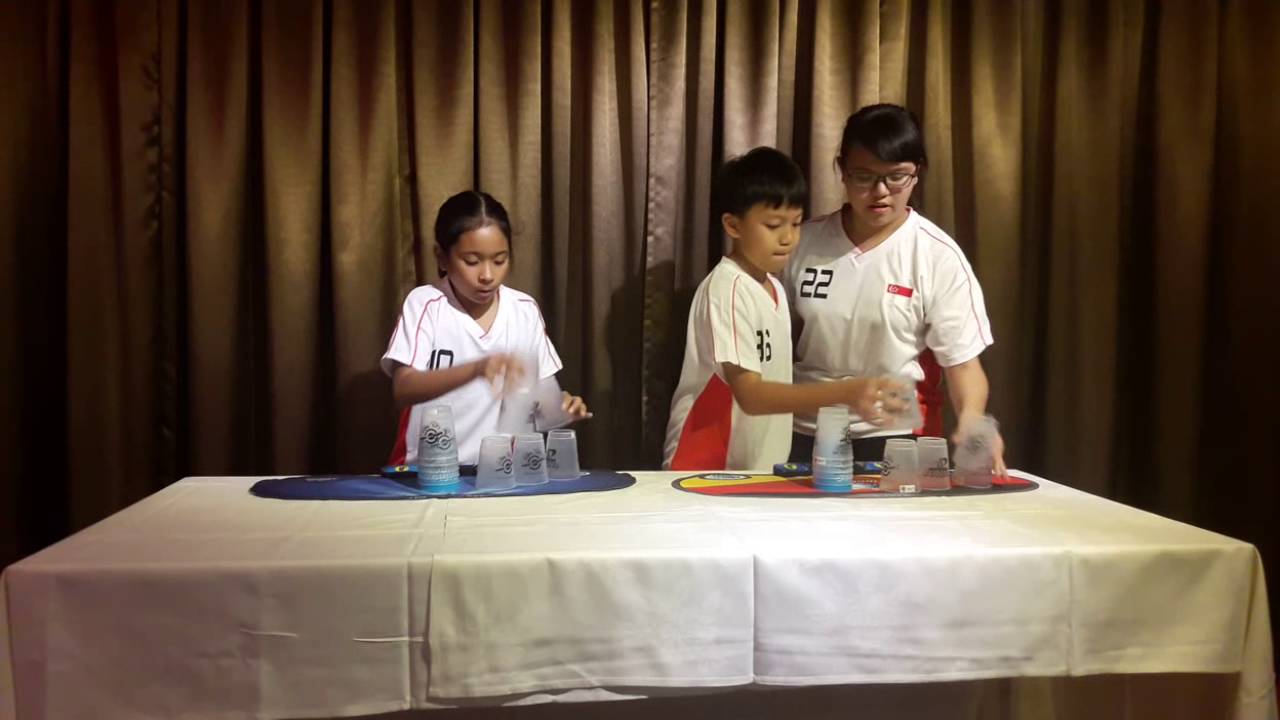 Shaina Nero Ruiz doing the Cycle sequence; Winnie Hiew & Edison Chew ...