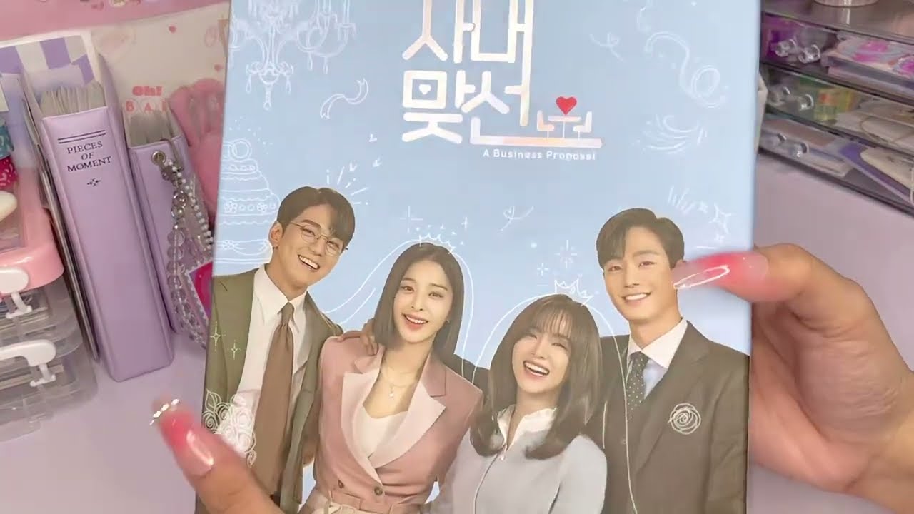 unboxing business proposal ost album - YouTube