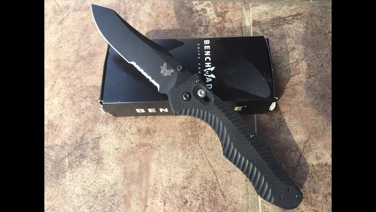 Benchmade 810 Contego Tactical Folder Review - YouTube