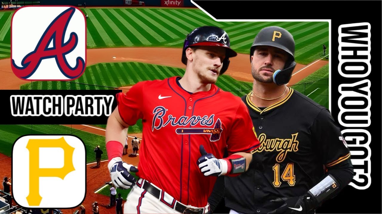Atlanta Braves vs Pittsburgh Pirates | Live Play by Play | 3D ...