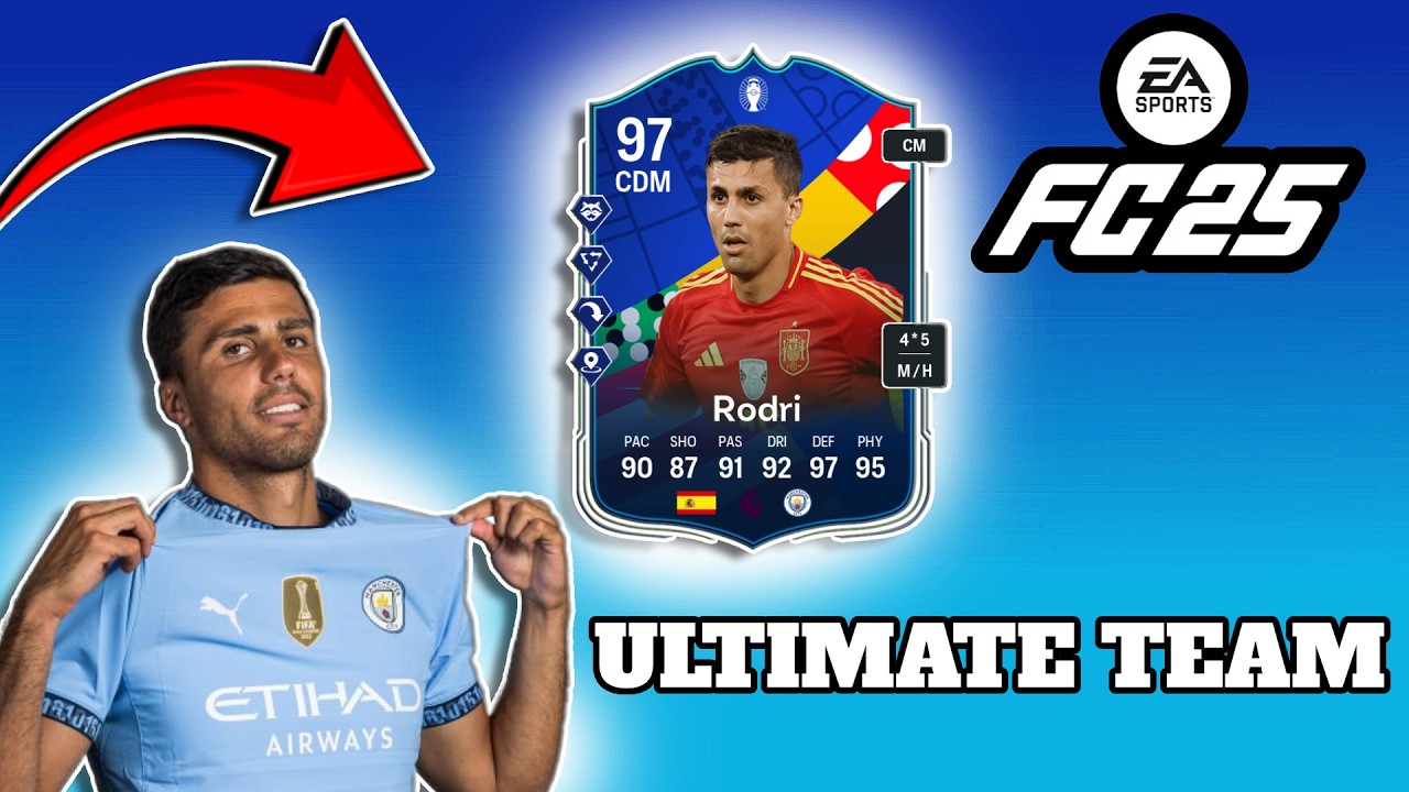EA FC 25 - Rodri The Legend - Ultimate Team Part 9 - YouTube