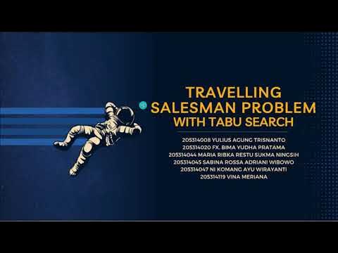Mencari Rute Terpendek Dari Masalah Travelling Salesman Problem Menggunakan Tabu Search - YouTube