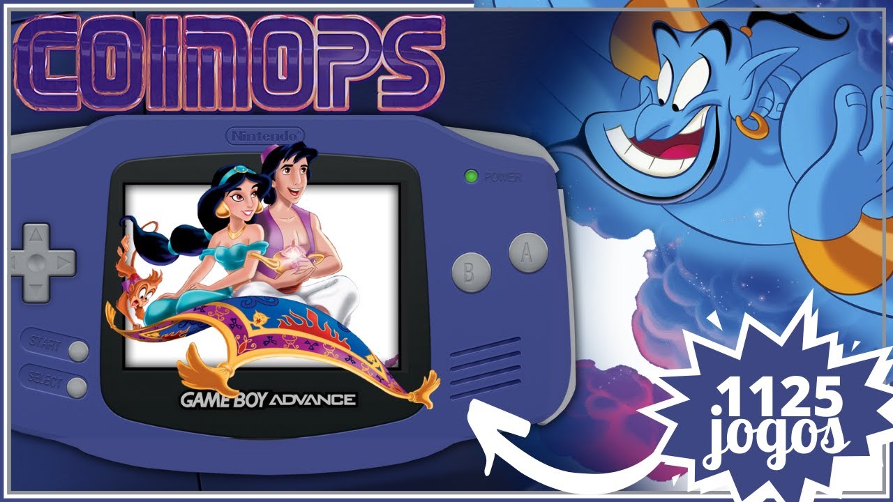 Gameboy Advanced no Coinops NEXT 2 │ pack com 1125 jogos │ portátil GBA ...