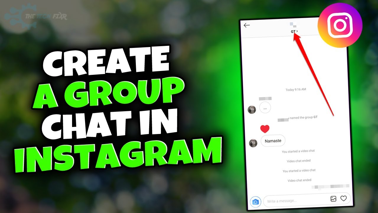 How to create a group chat in instagram 2023 | Start a group chat on ...